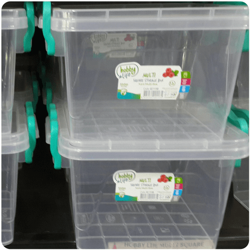 H.L. multi square storage box 0.55L – Zig Mart Brits